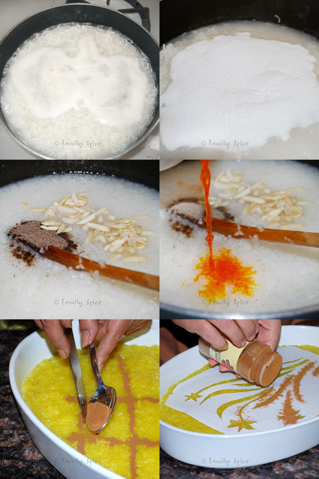 Shole Zard شله زرد -Persian Saffron Rice Pudding - Family Spice