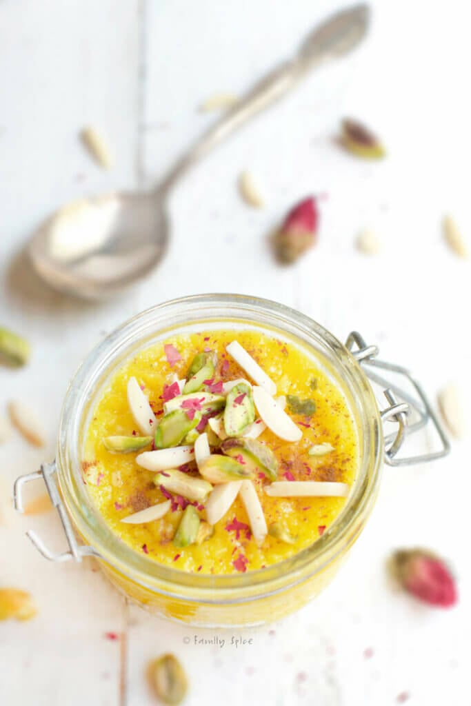 Shole Zard - Persian Saffron Rice Pudding - Family Spice