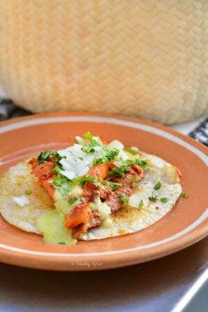 Homemade Adobada Tacos - Family Spice