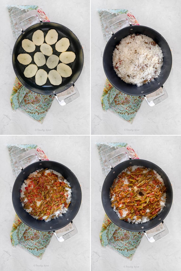 Lubia Polo | Persian Green Bean Rice - Family Spice
