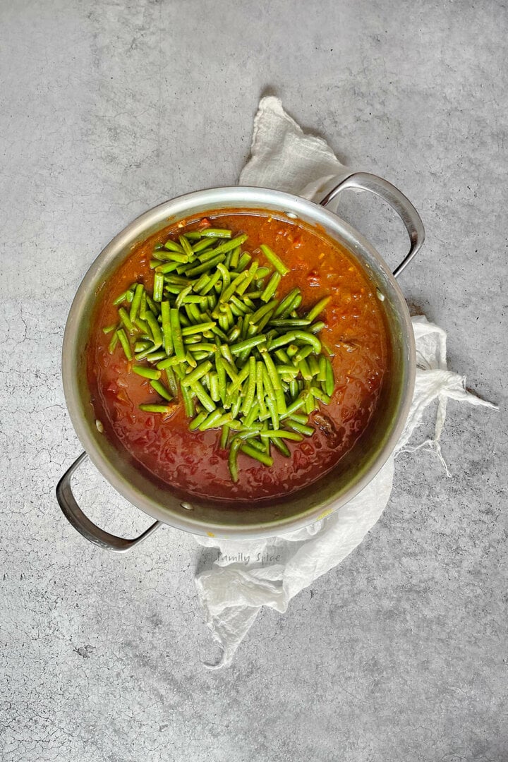Lubia Polo | Persian Green Bean Rice - Family Spice
