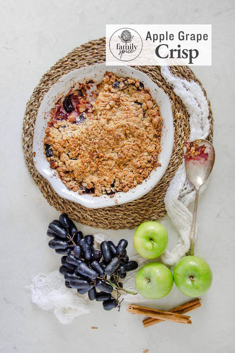 Grape Apple Crisp