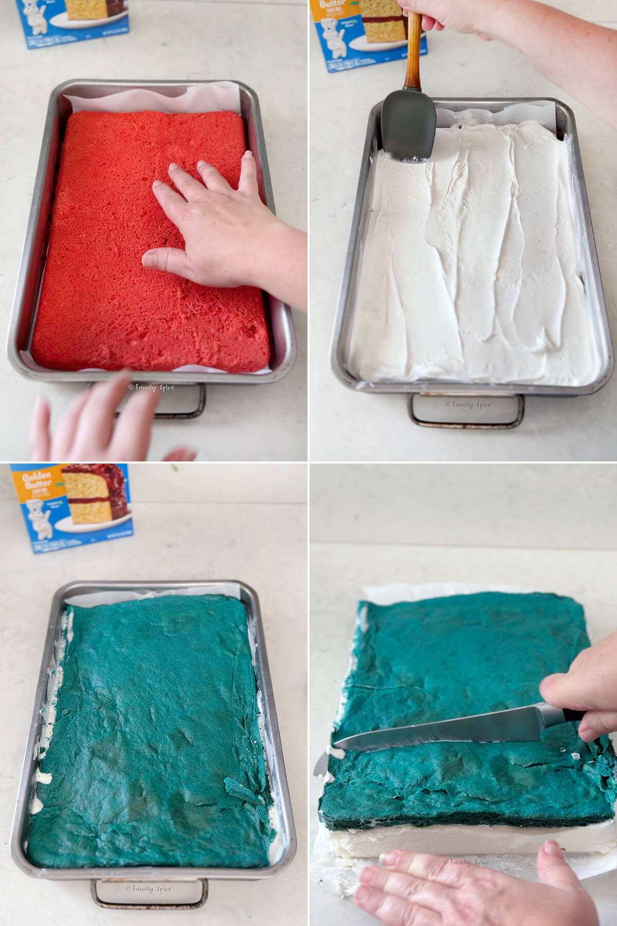 Easy Homemade Ice Cream Sandwiches (Made with Cake Mix) - Family Spice